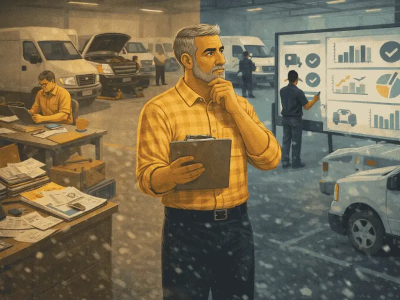 Manual Fleet Management vs Automated Systems: A Cost Comparison